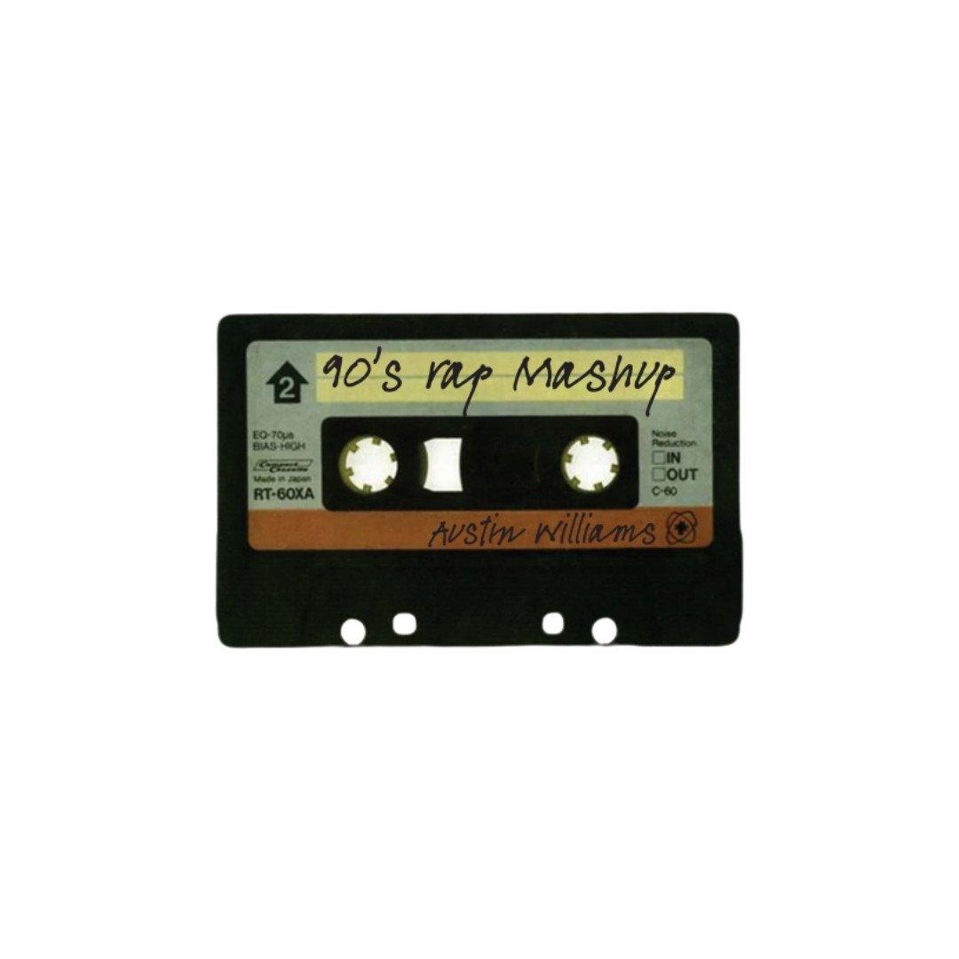 90s Rap Mashup Sticker – Austin Williams